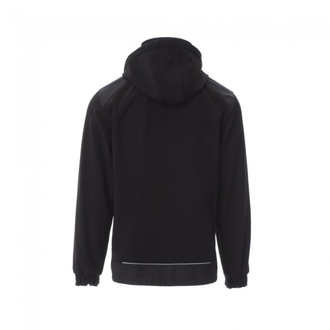 Αδιάβροχο αντιανεμικό μπουφάν Softshell PERFORMER 2.0 Payper Μαύρο |Pegasosafety.gr